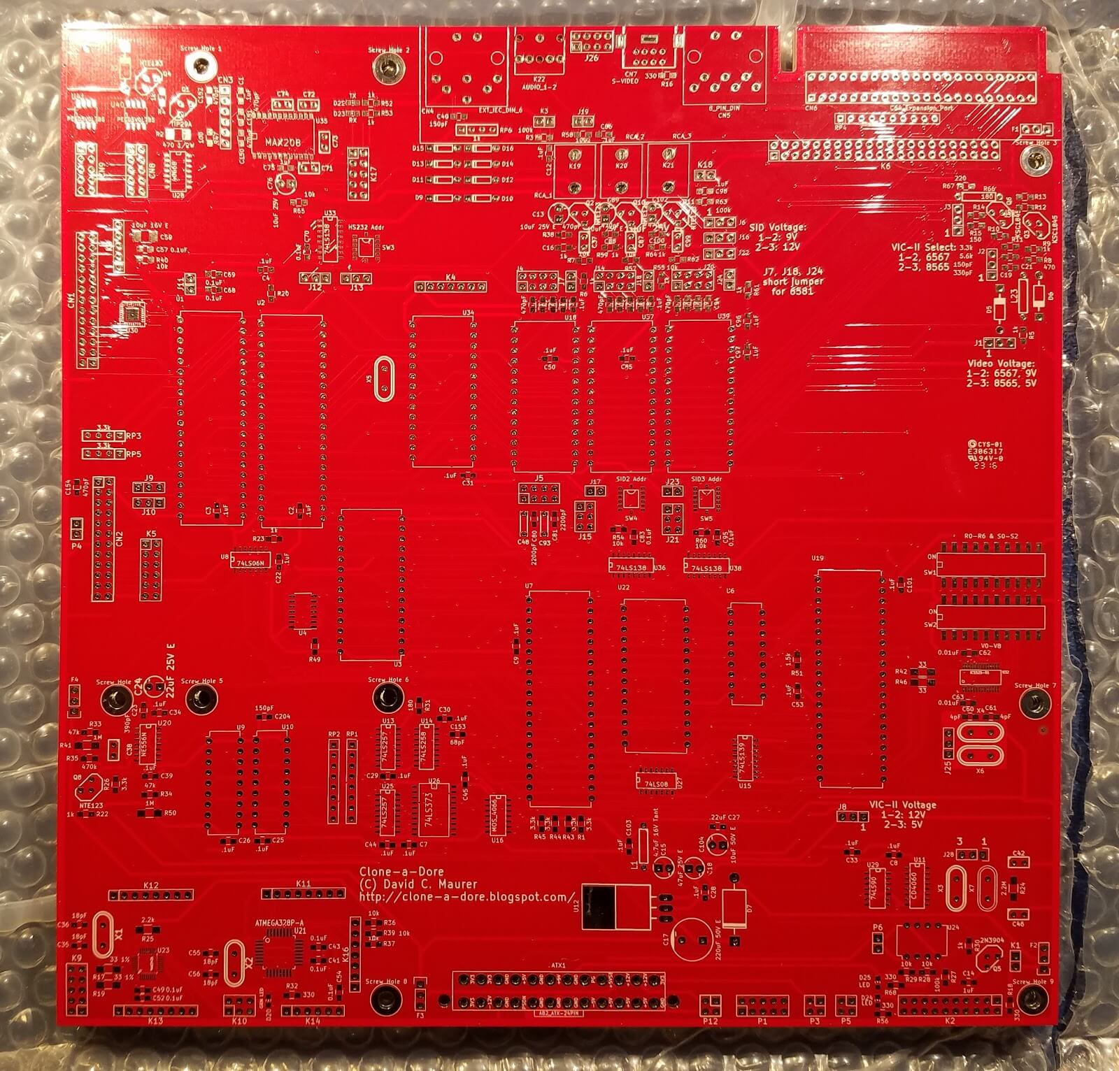 Clone-a-Dore: C64 Micro ATX Replacement Motherboard – Retro Hardware