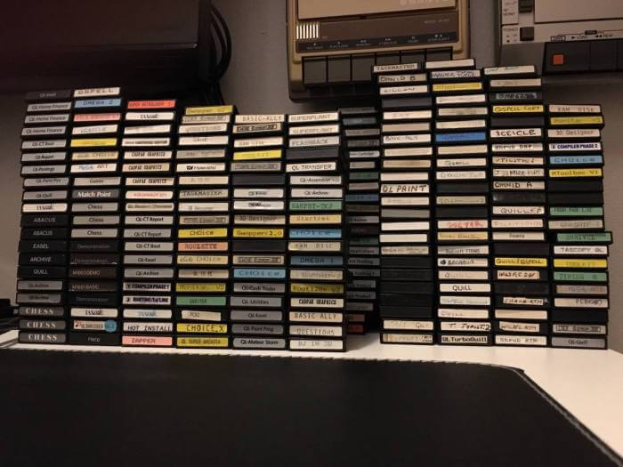 Sinclair QL Microdrive preservation project – Retro Hardware