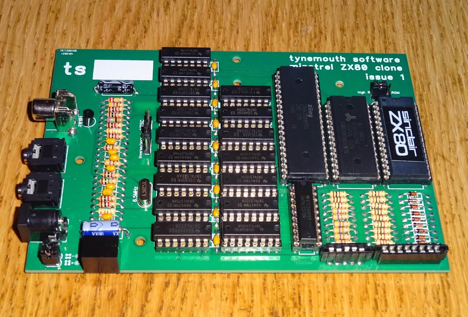 Dave Curran ZX80/ZX81 Clone – Retro Hardware