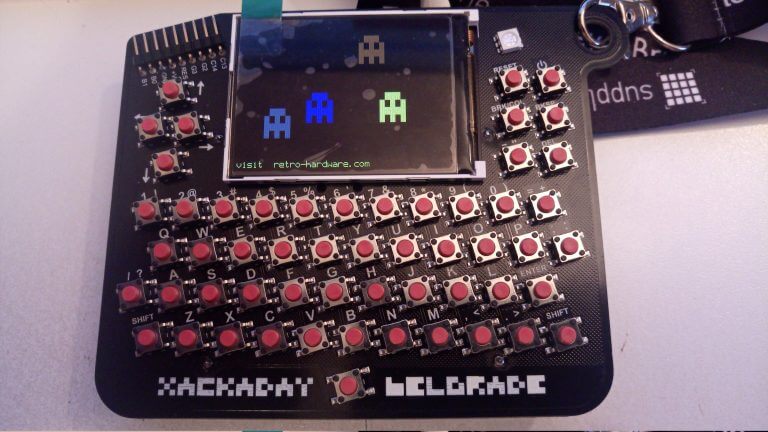 2018 Hackaday Belgrade Badge Featured Bugs – Retro Hardware
