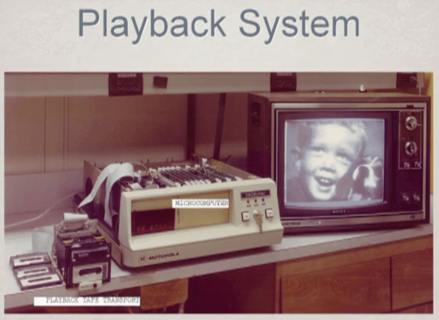 The First Digital Camera used Tape to storage images – Retro Hardware